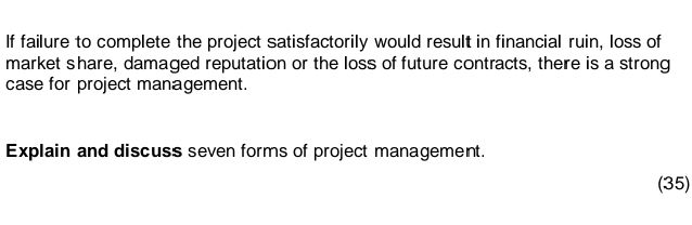 If failure to complete the project | StudyX