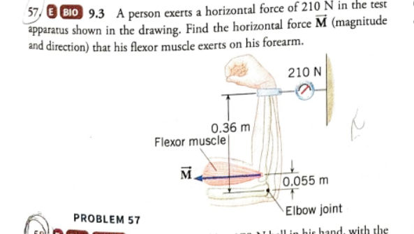 A person exerts a horizontal force of 210 N | StudyX