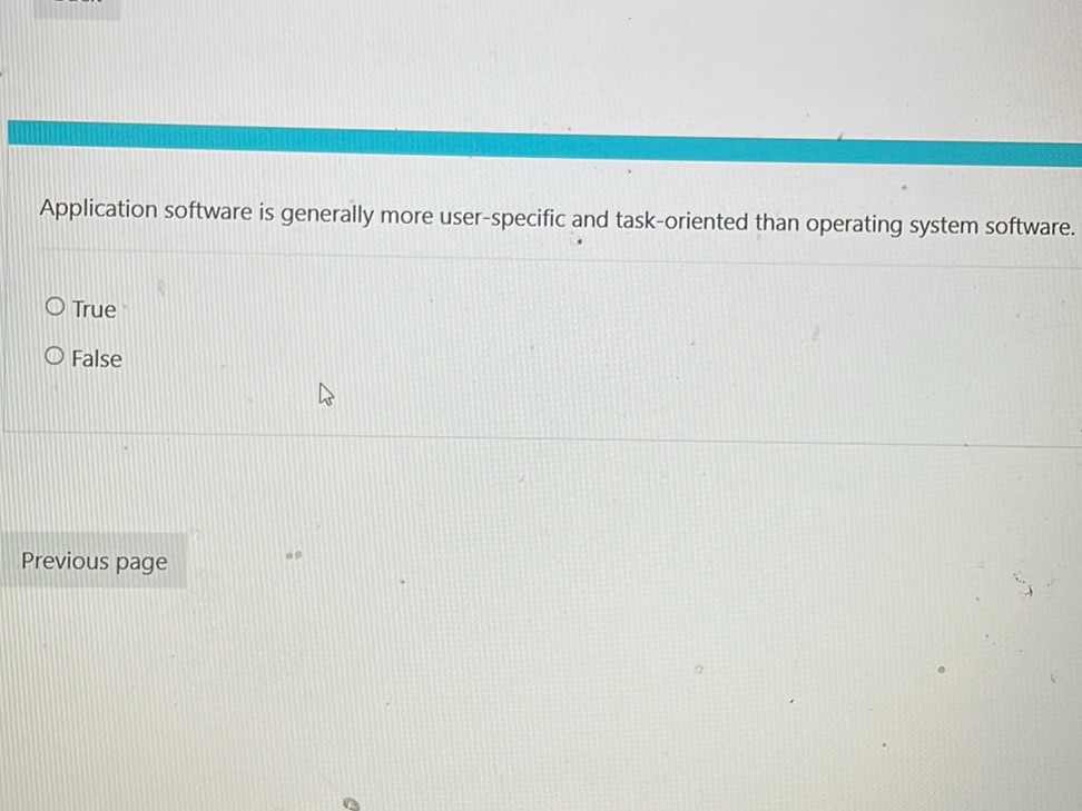 Application software is generally more | StudyX