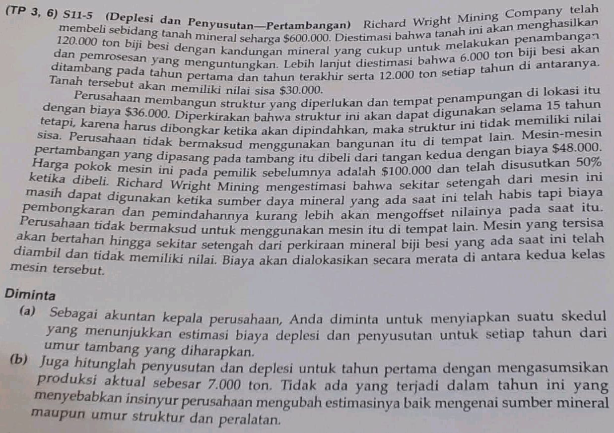 (a) Sebagai akuntan kepala perusahaan, Anda | StudyX
