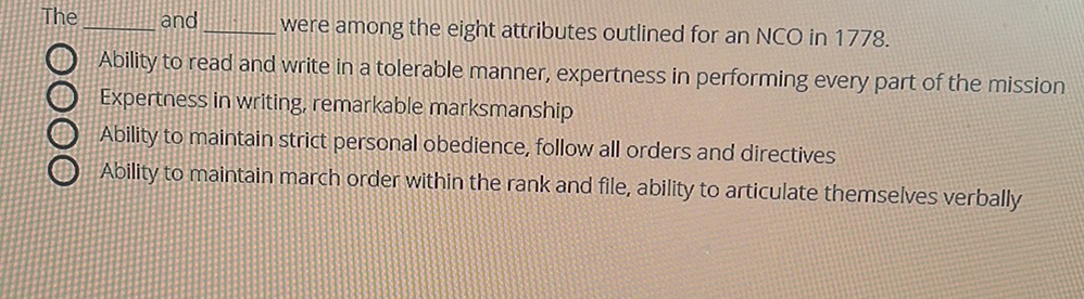 The and were among the eight attributes