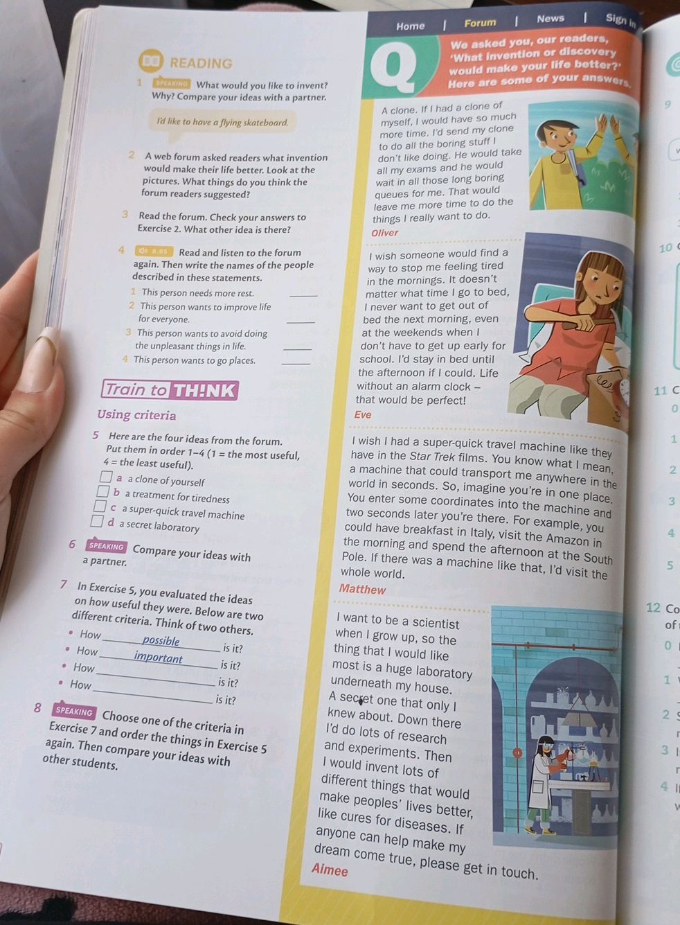 1 What would you like to invent? Why? | StudyX