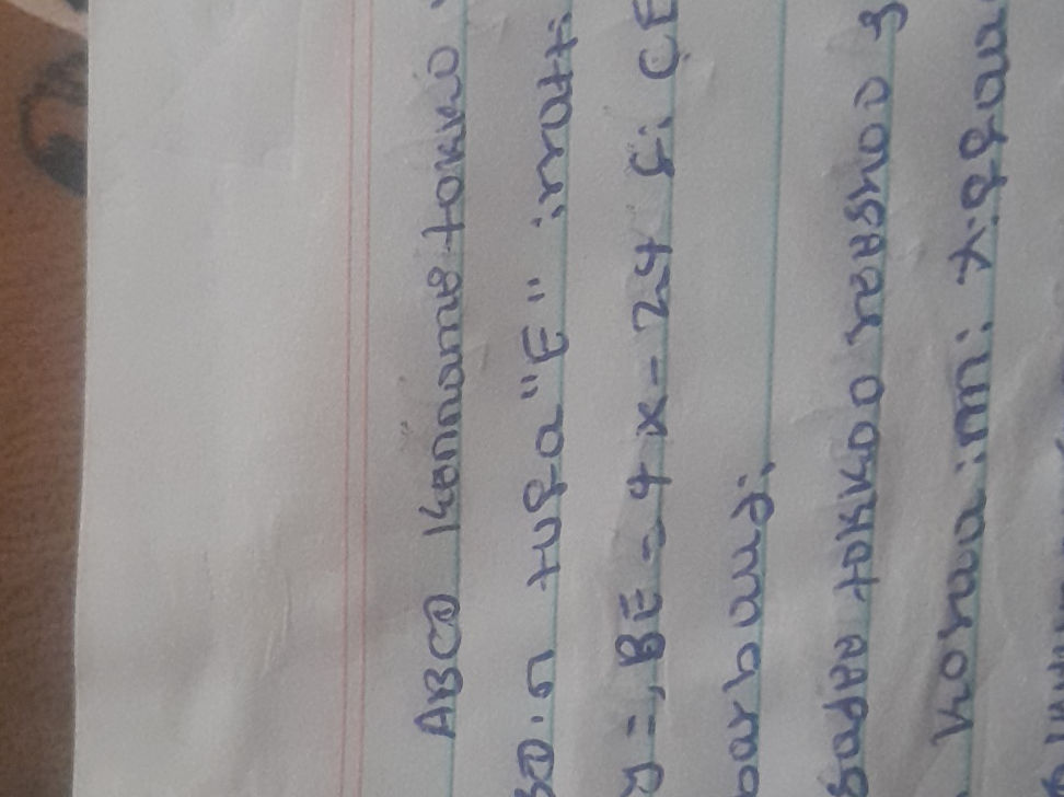 ABCD Kennametokko 30.n tufa "E" irratti y=, | StudyX
