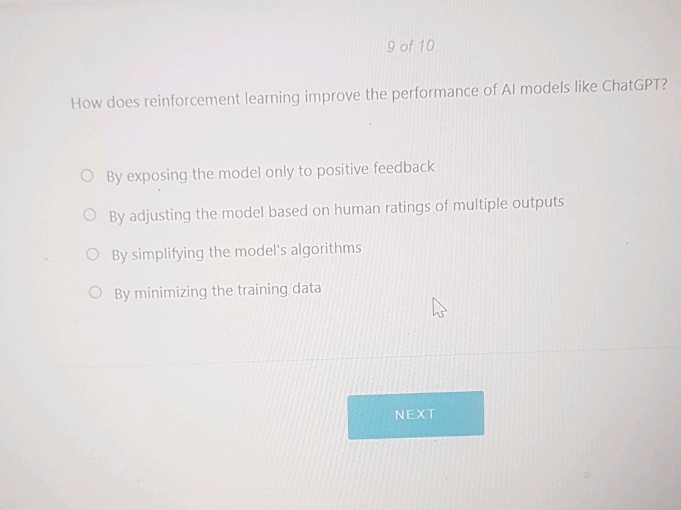 How does reinforcement learning improve the | StudyX