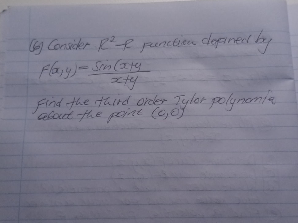 (6) Consider $R^2 R$ function defined by | StudyX