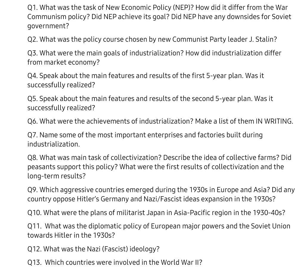Q1. What was the task of New Economic Policy | StudyX