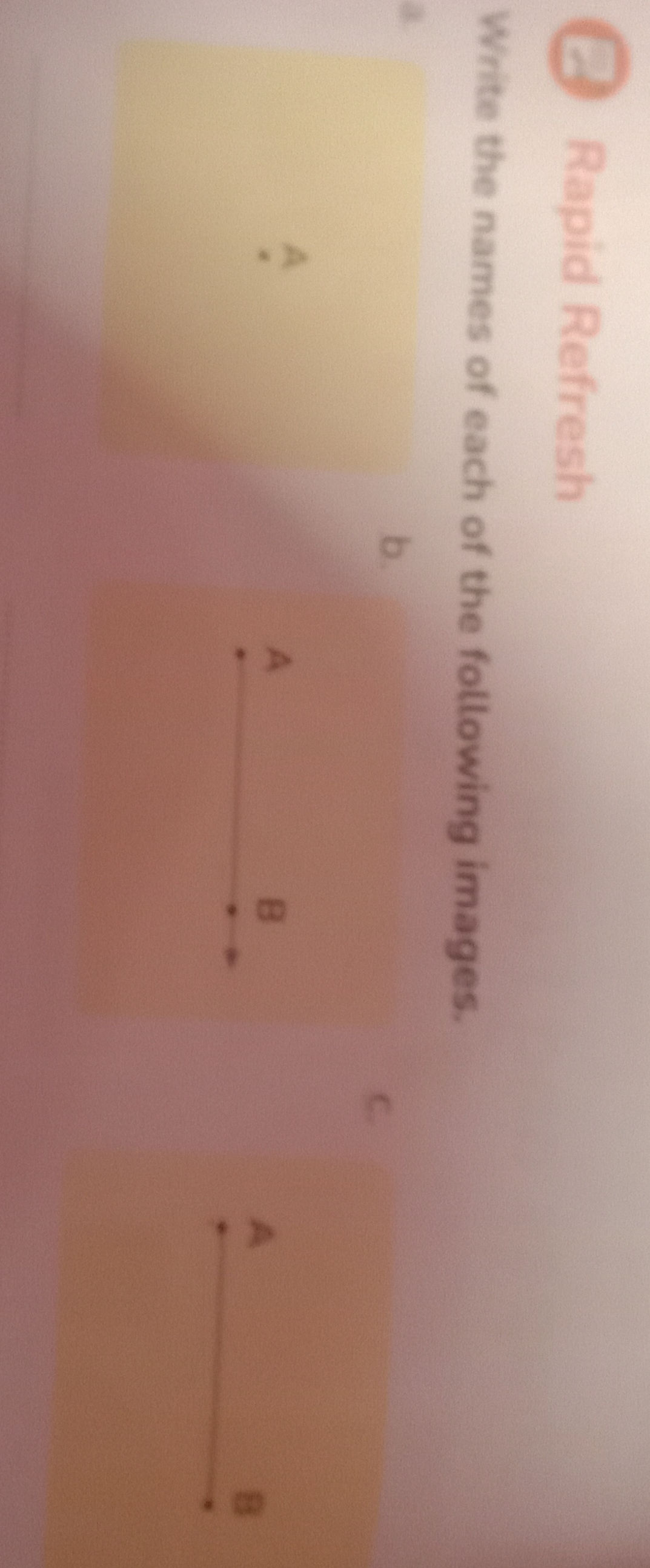 Write the names of each of the following | StudyX