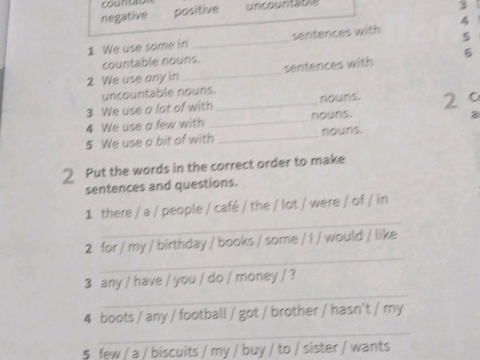 1 We use some in countable nouns. 2 We use | StudyX