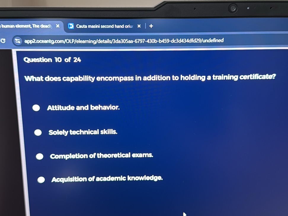 What does capability encompass in addition | StudyX