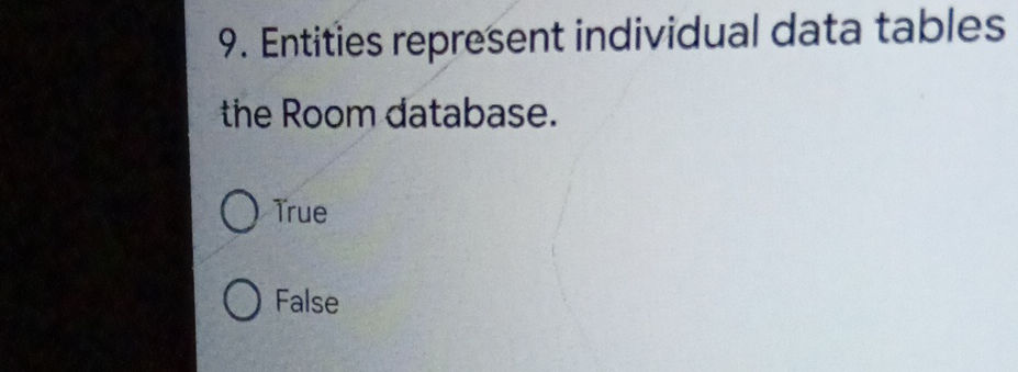 9. Entities represent individual data tables | StudyX