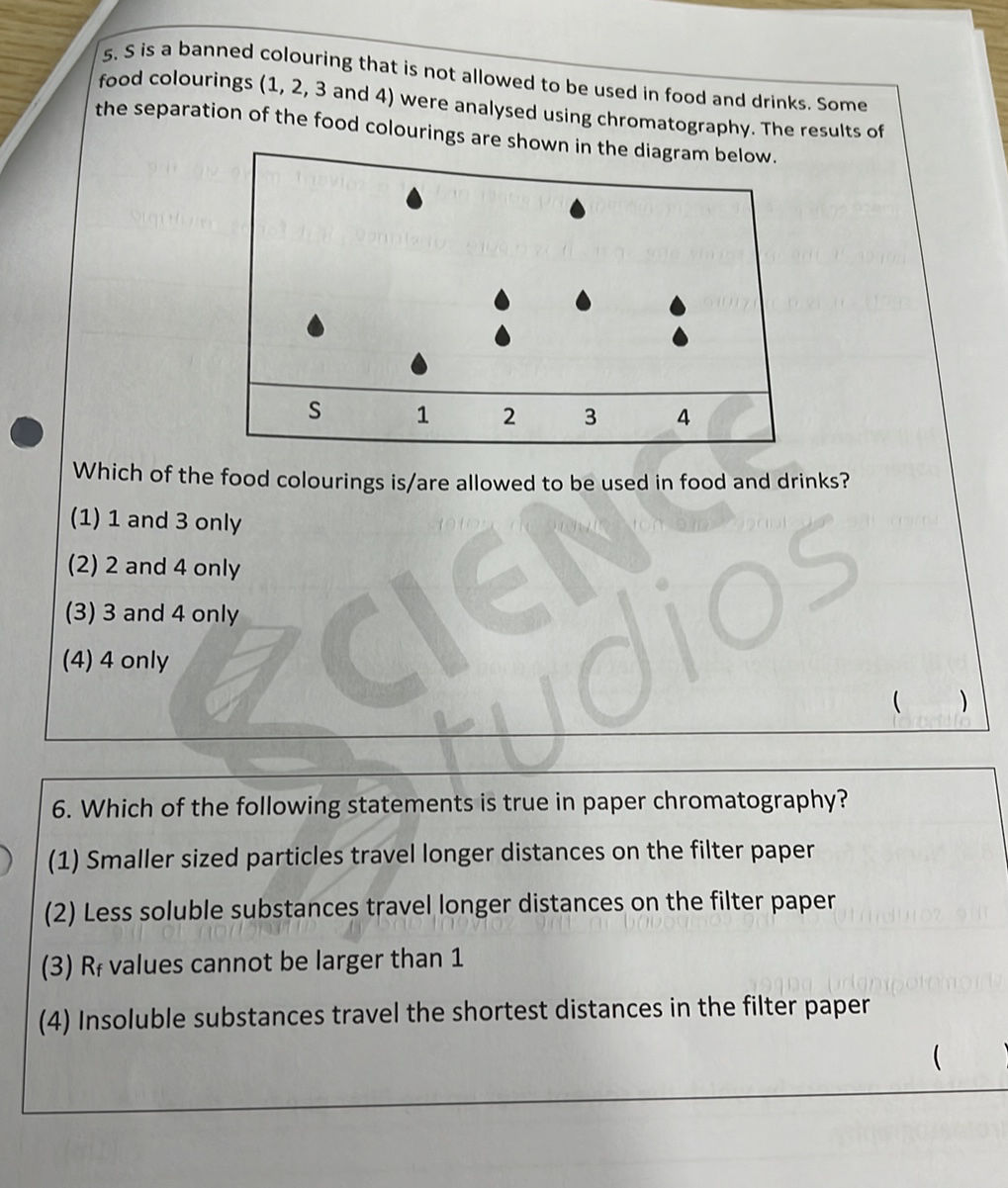 5. S is a banned colouring that is not | StudyX
