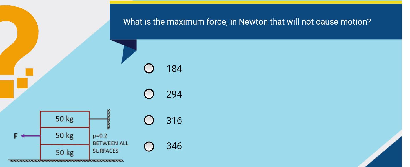 What is the maximum force, in Newton that | StudyX