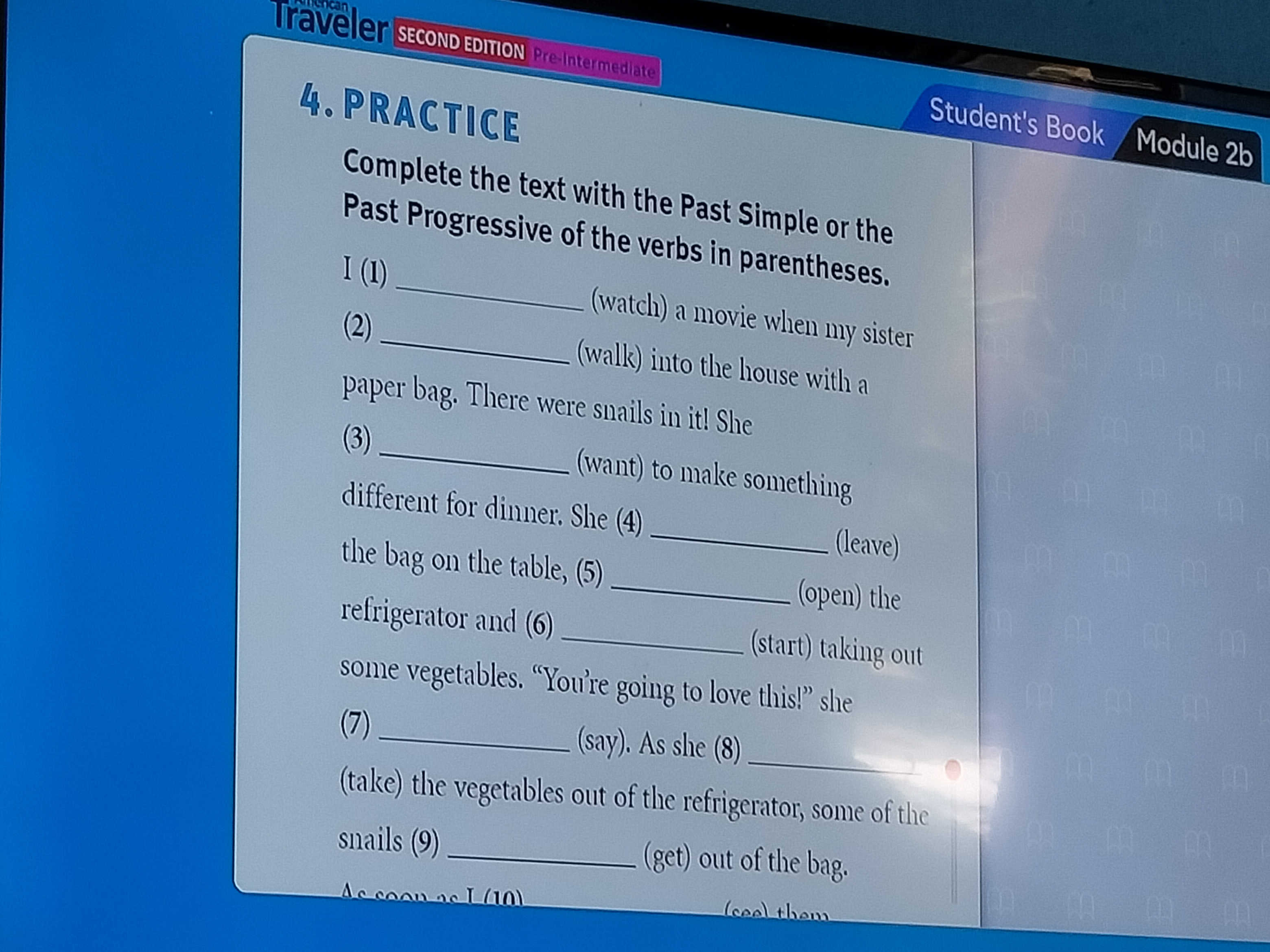 Complete the text with the Past Simple or | StudyX