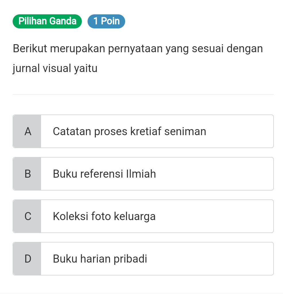 Berikut merupakan pernyataan yang sesuai | StudyX