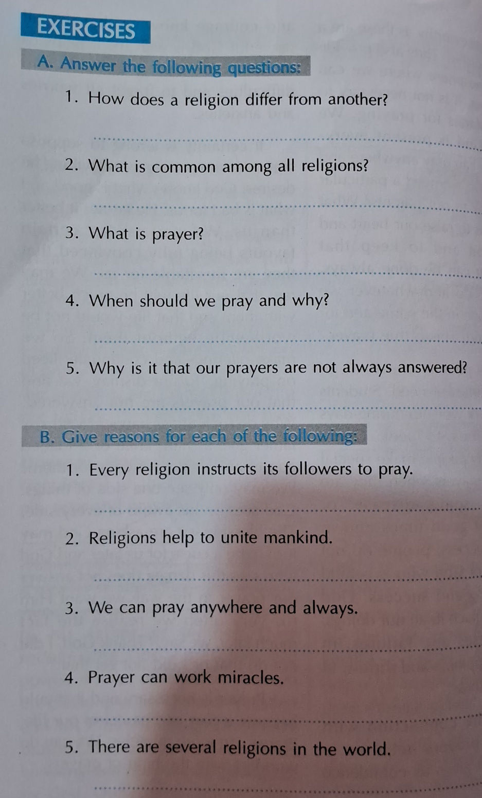 A. Answer the following questions: 1. How | StudyX