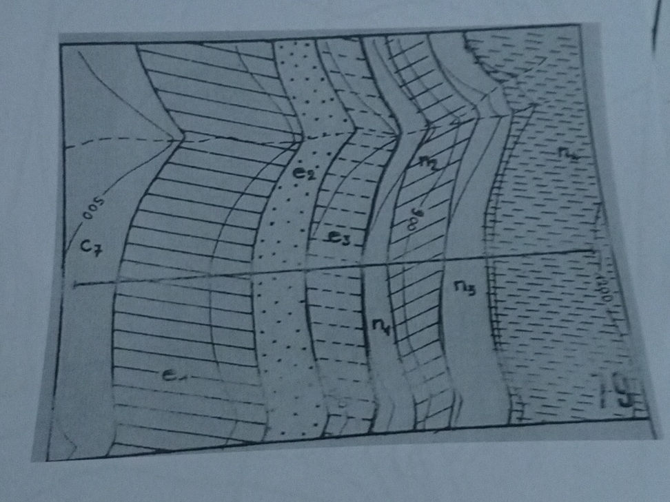The image is a geological map showing | StudyX