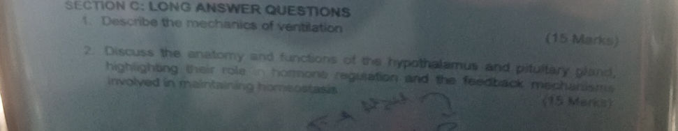 SECTION C: LONG ANSWER QUESTIONS 1. | StudyX