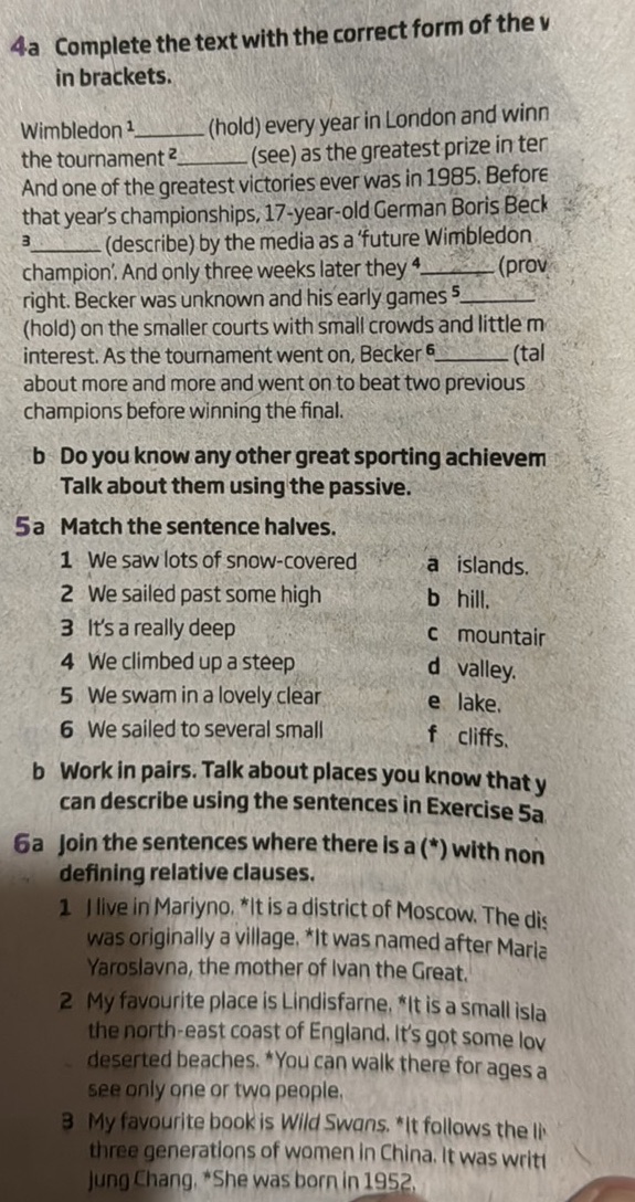 4a Complete the text with the correct form | StudyX