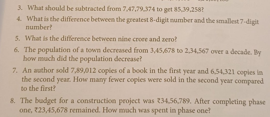 3. What should be subtracted from | StudyX