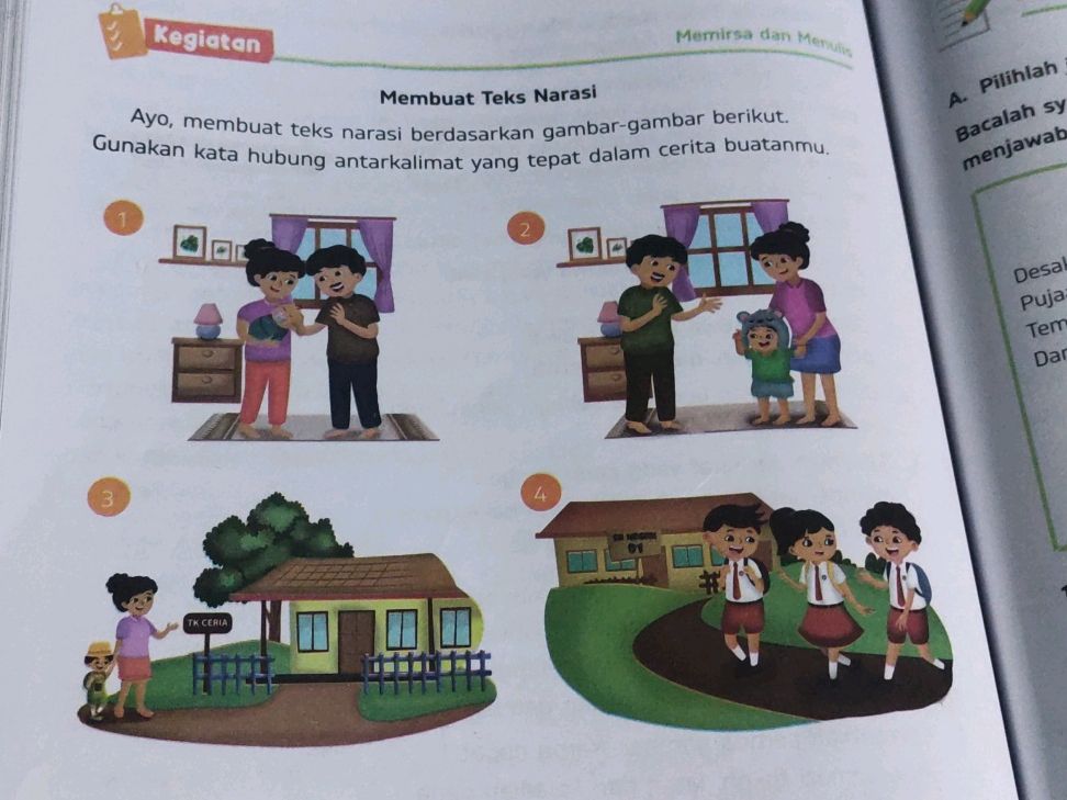 Membuat Teks Narasi Ayo, membuat teks | StudyX