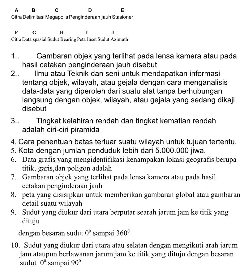 1. Gambaran objek yang terlihat pada lensa | StudyX