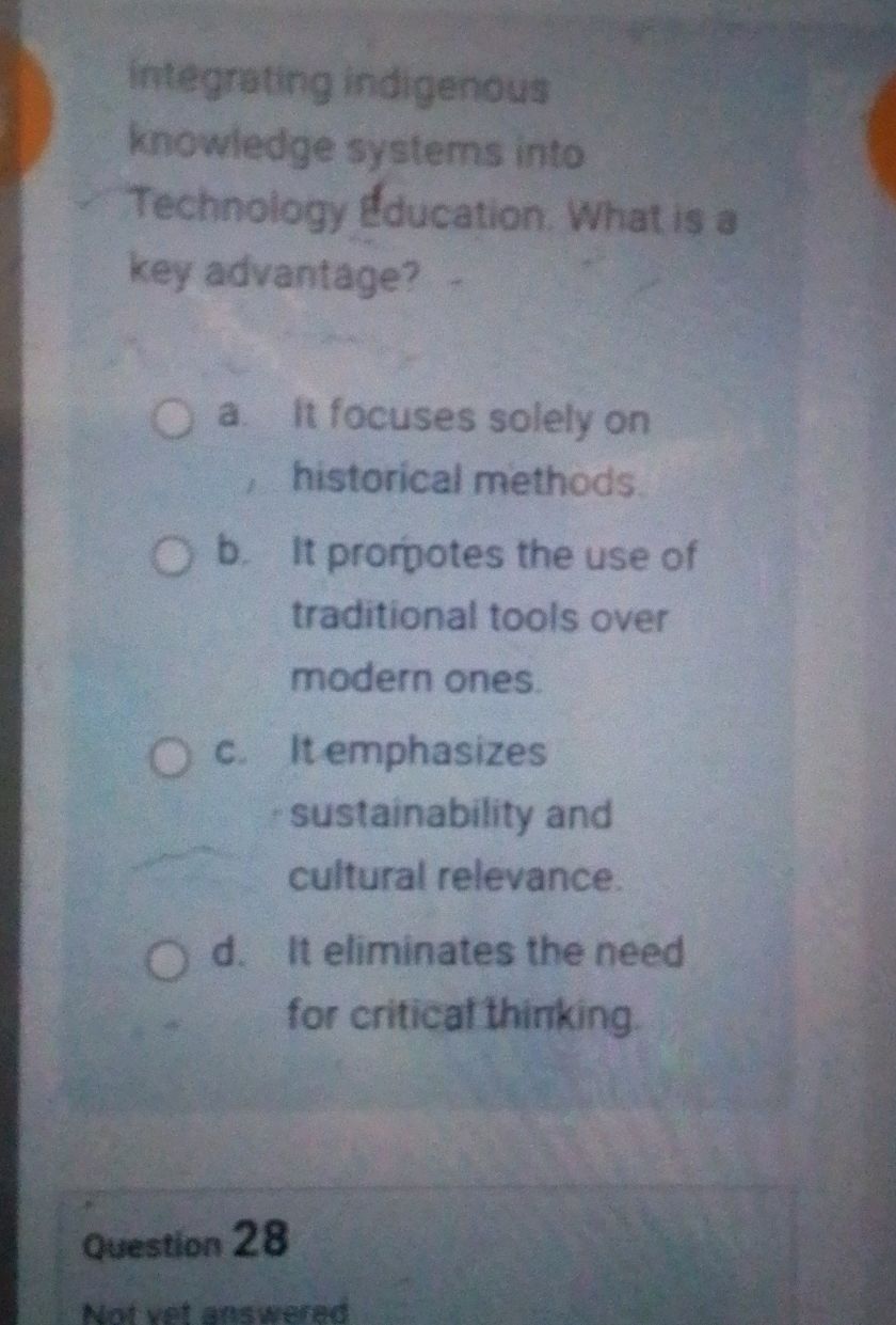 integrating indigenous knowledge systems | StudyX