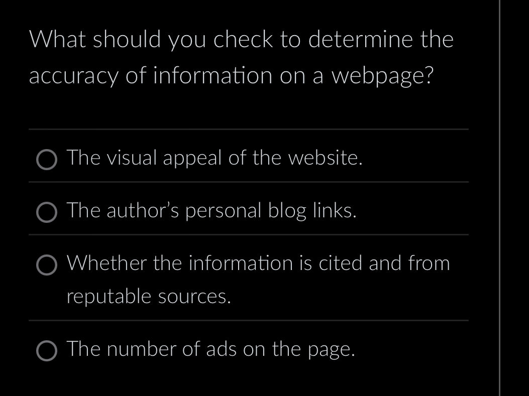 What should you check to determine the | StudyX