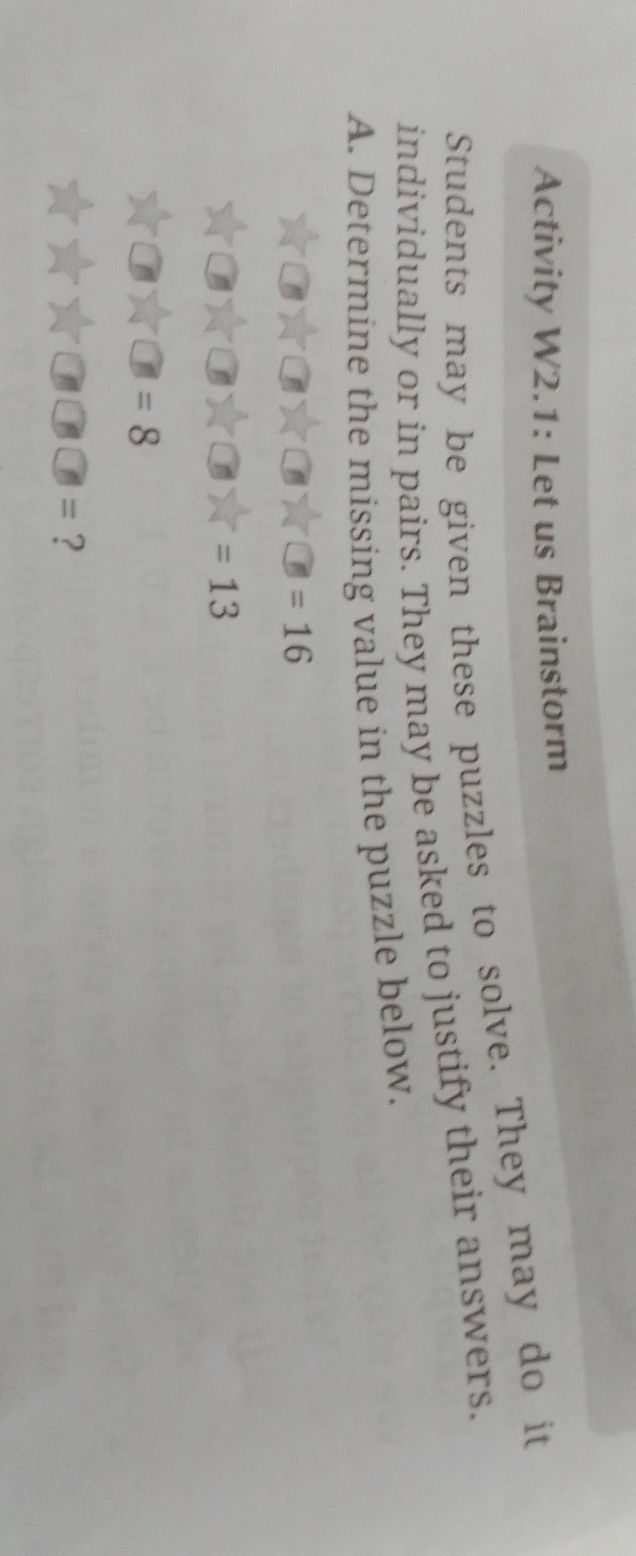 A. Determine the missing value in the puzzle | StudyX