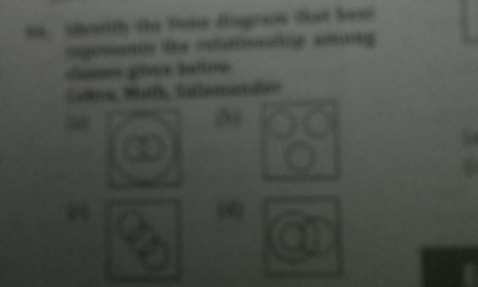 Identify the three diagrams that best | StudyX