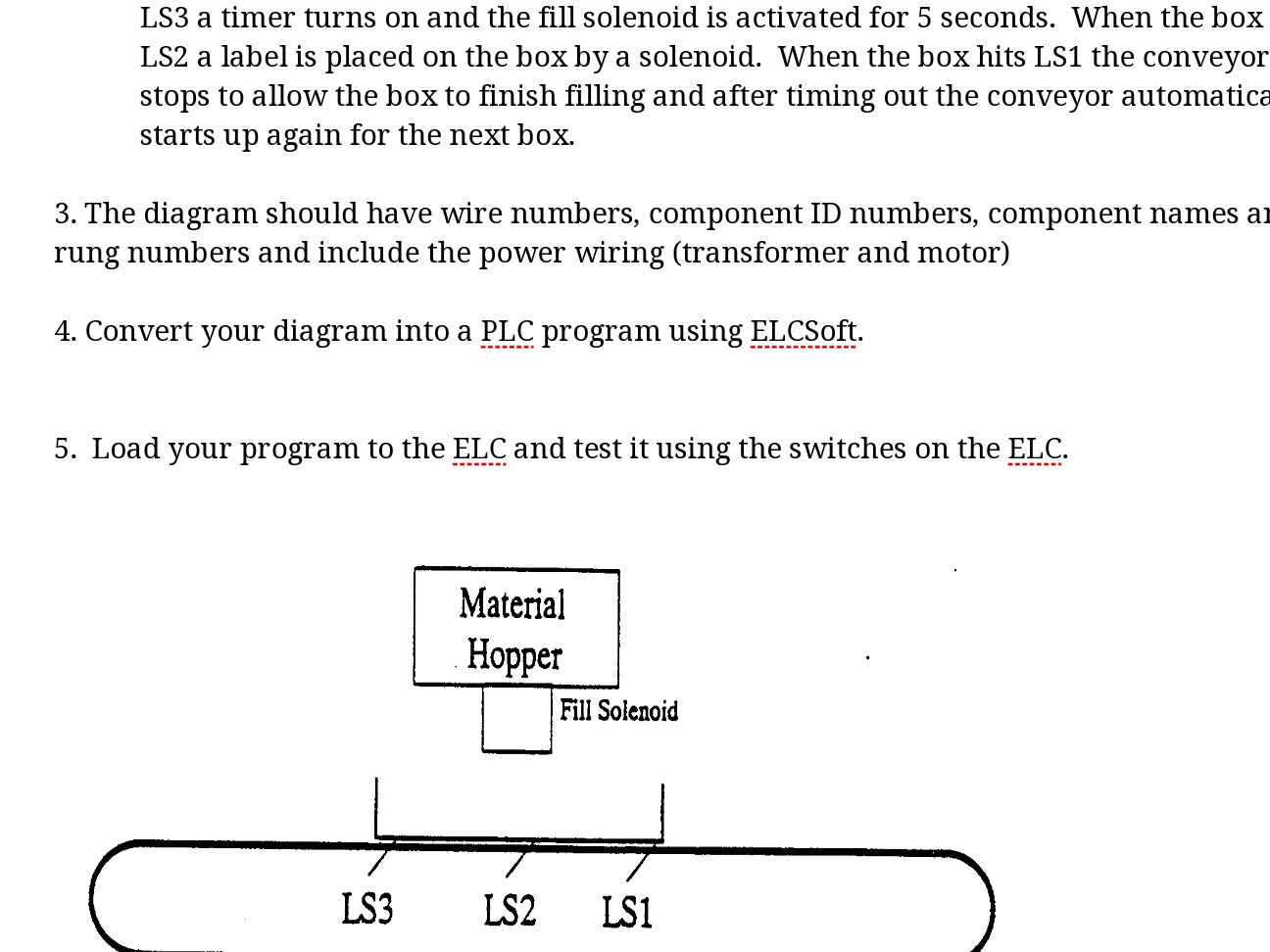 LS3 a timer turns on and the fill solenoid | StudyX