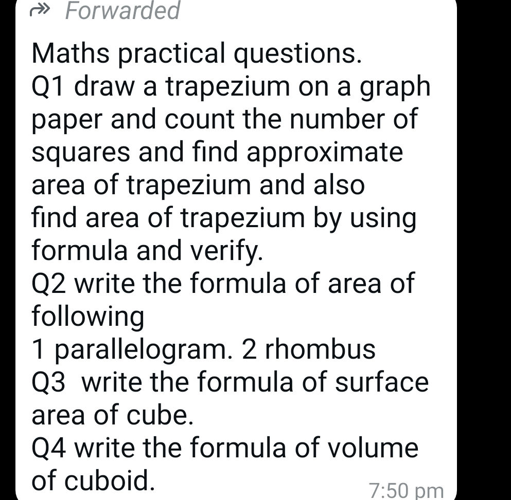 Maths practical questions. Q1 draw a | StudyX