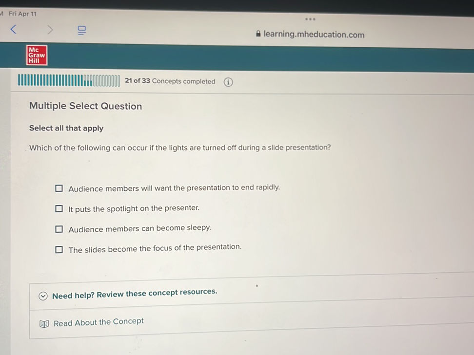 Multiple Select Question Select all that | StudyX