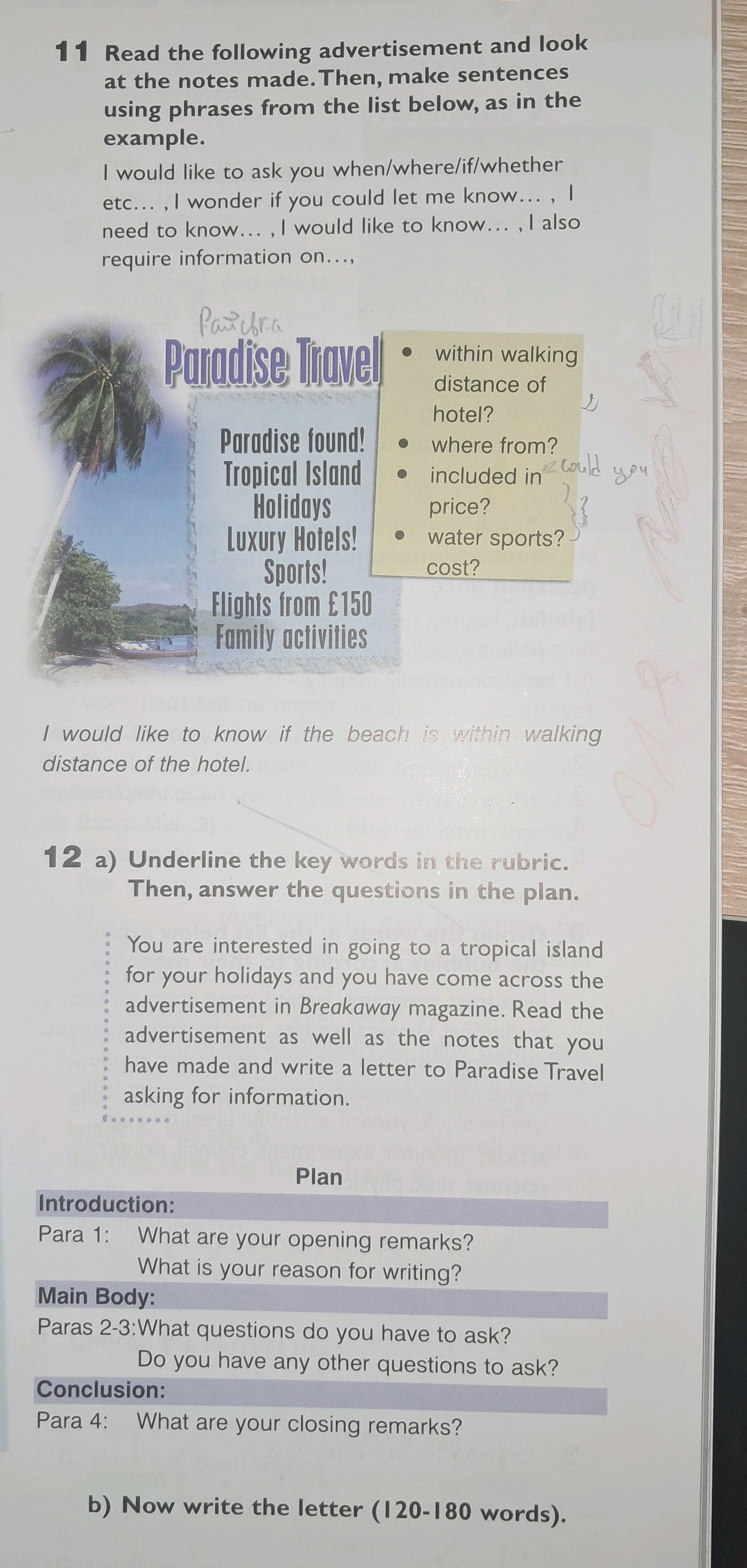 11 Read the following advertisement and look | StudyX