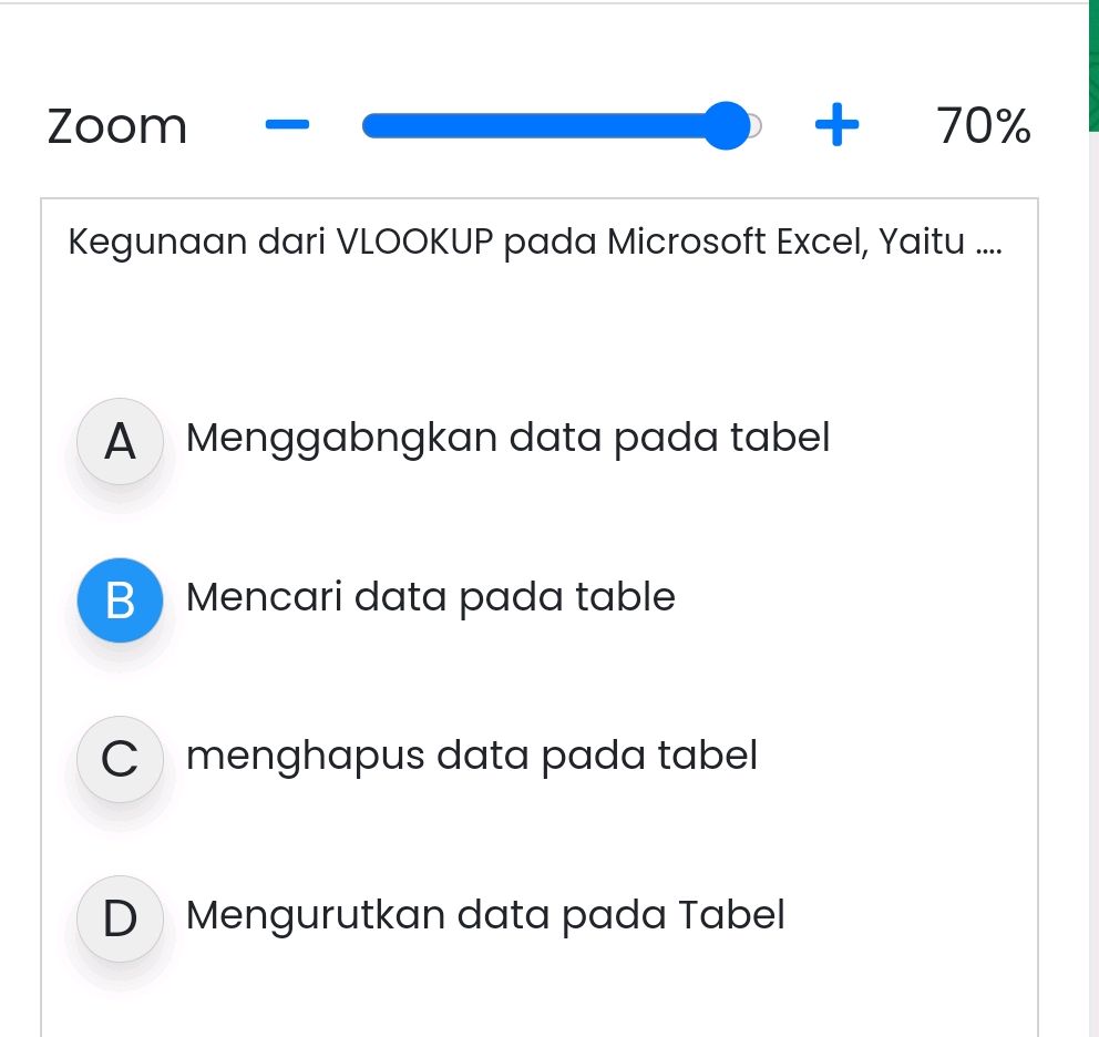 Kegunaan dari VLOOKUP pada Microsoft Excel, | StudyX