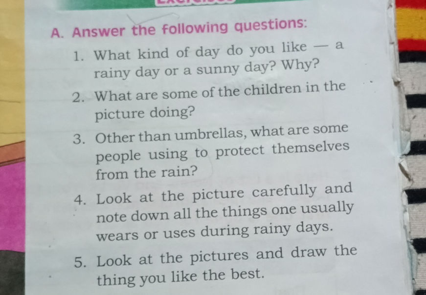 A. Answer the following questions: 1. What | StudyX