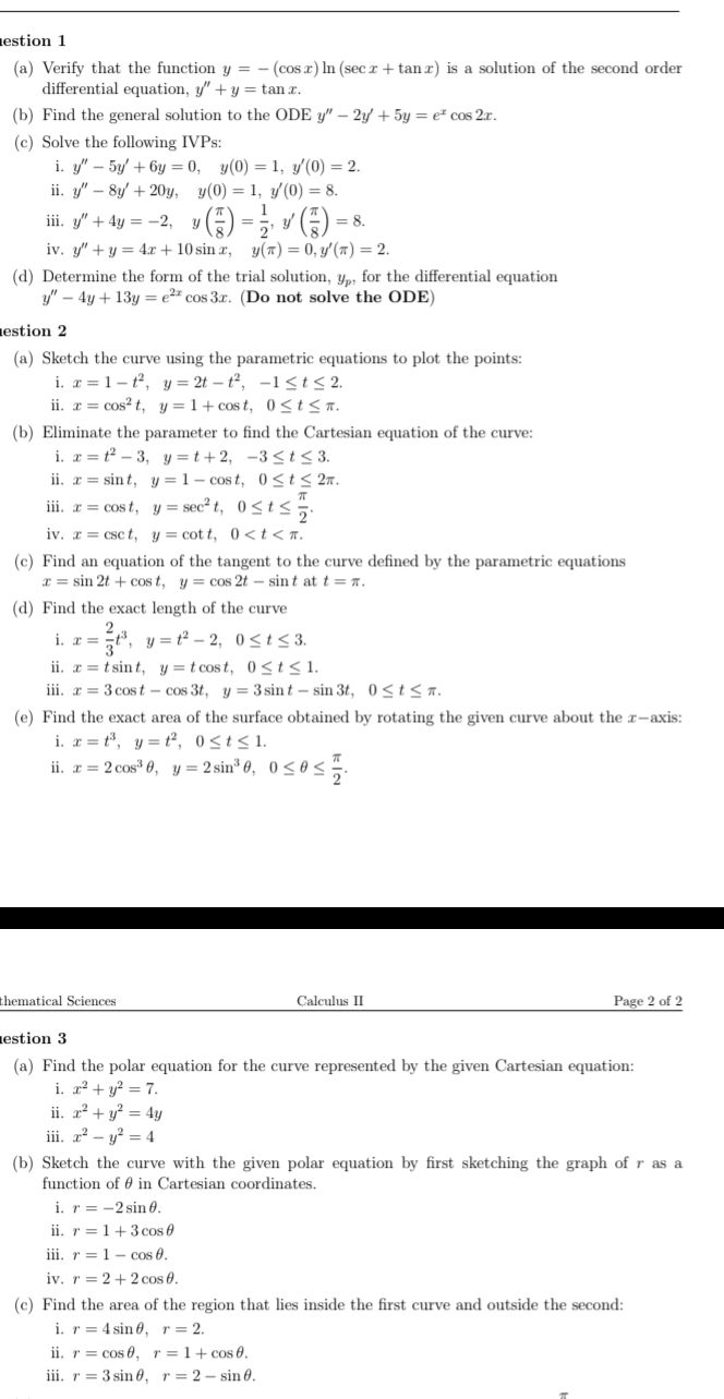 estion 1 (a) Verify that the function | StudyX