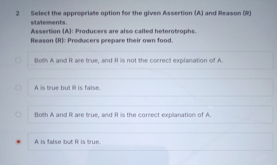 Select the appropriate option for the given | StudyX