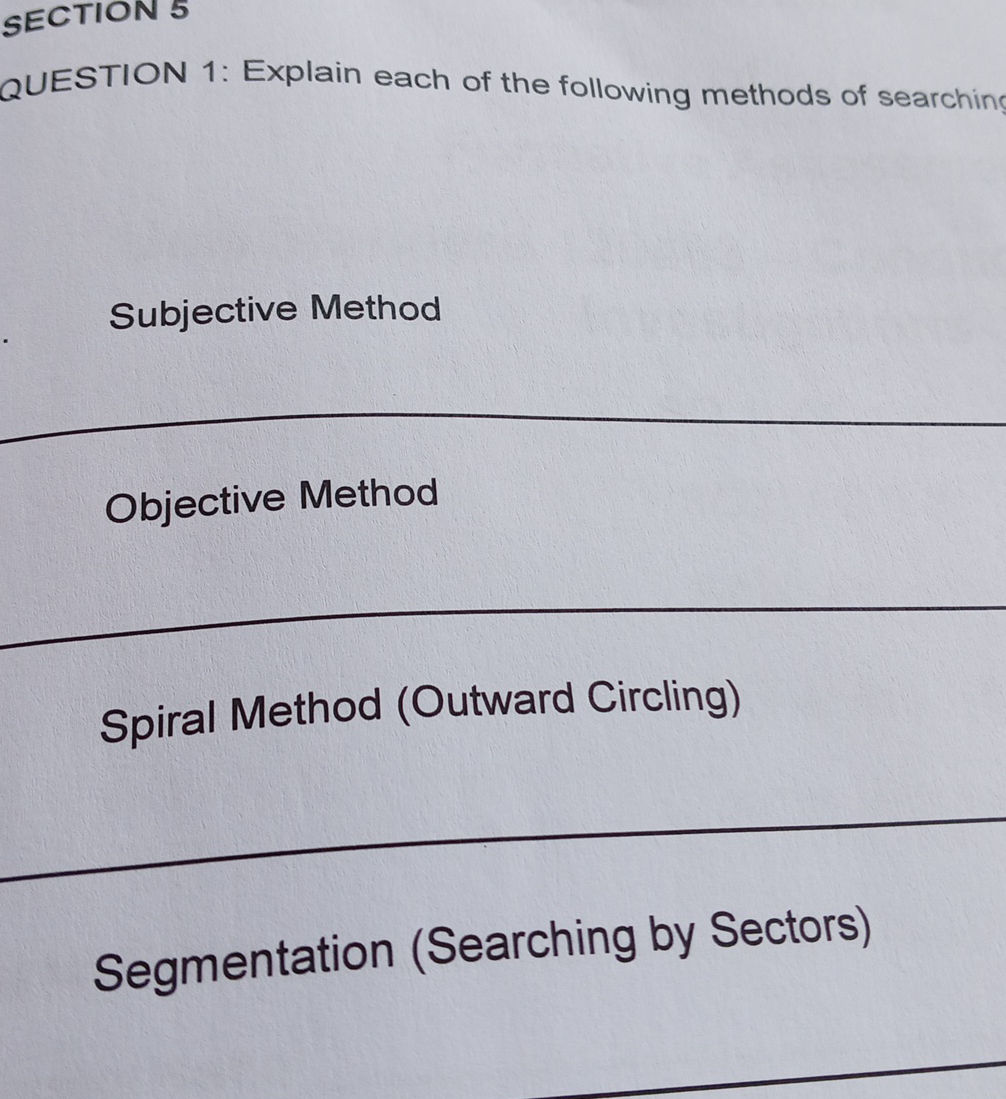 QUESTION 1: Explain each of the following | StudyX