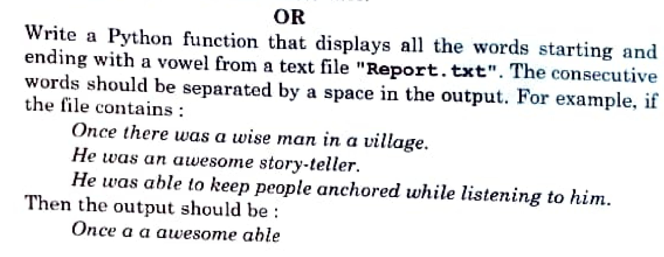 Write a Python function that displays all | StudyX