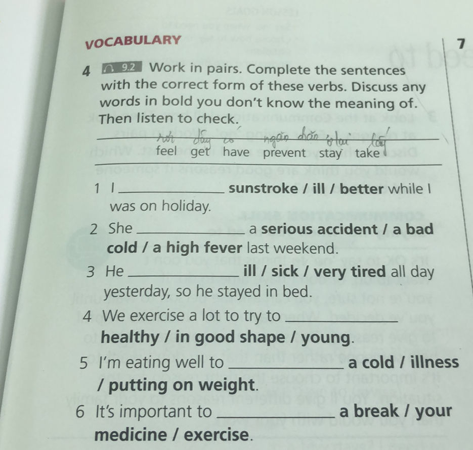 Work in pairs. Complete the sentences with | StudyX