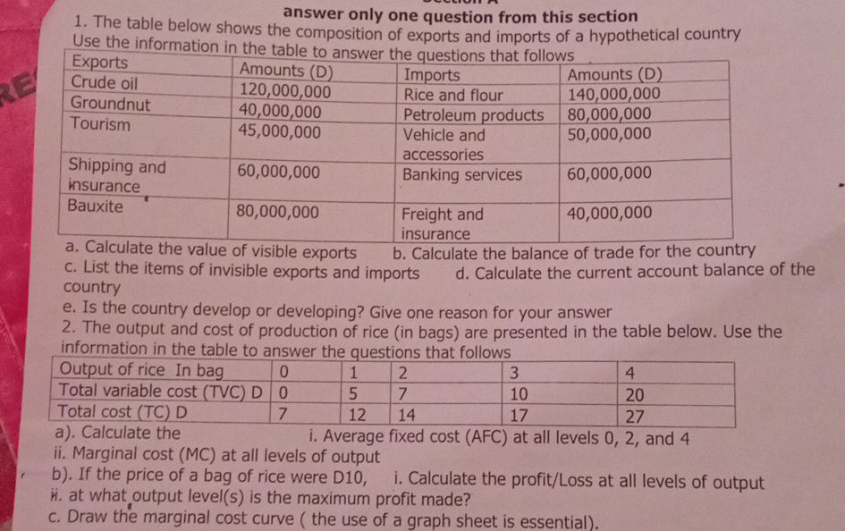 1. The table below shows the composition of | StudyX