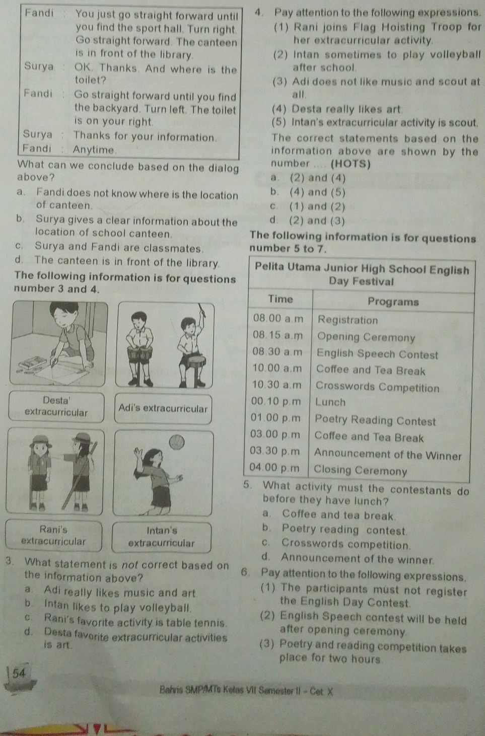 What can we conclude based on the dialog | StudyX