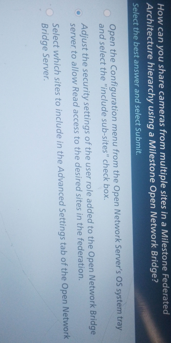 How can you share cameras from multiple | StudyX