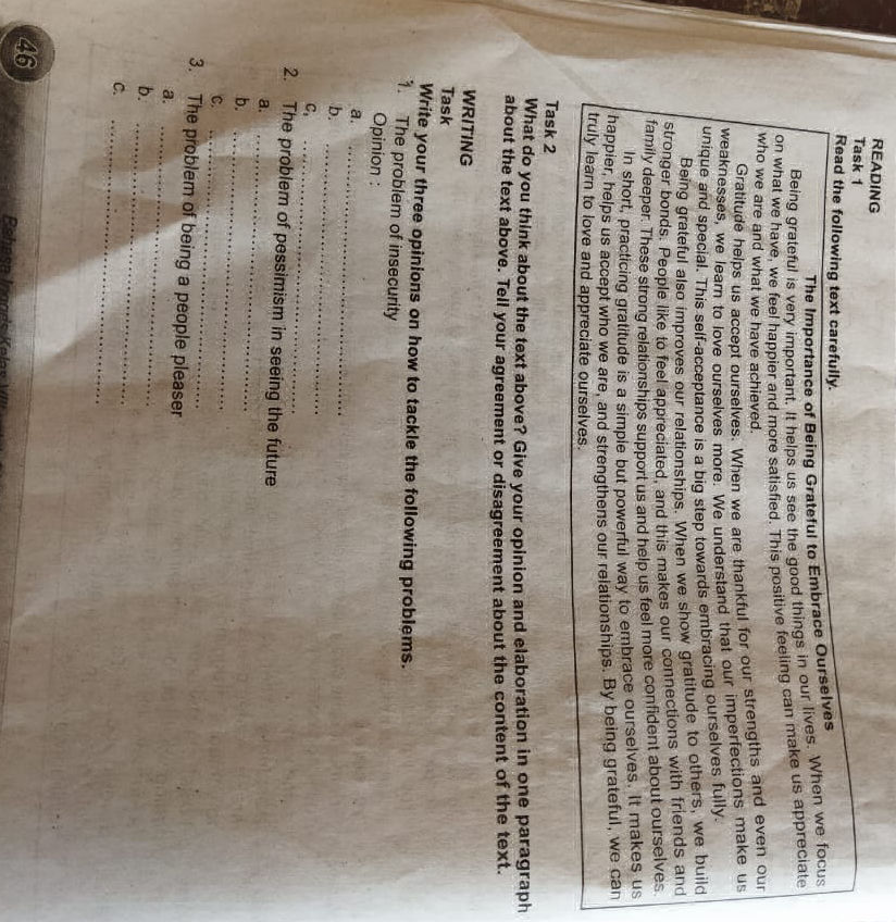 Task 1 Read the following text carefully. | StudyX