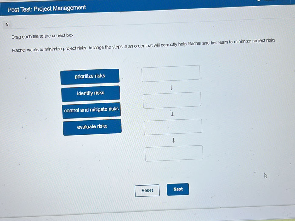 Drag each tile to the correct box. Rachel | StudyX
