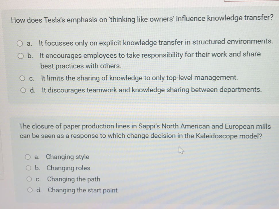 How does Tesla's emphasis on 'thinking like | StudyX