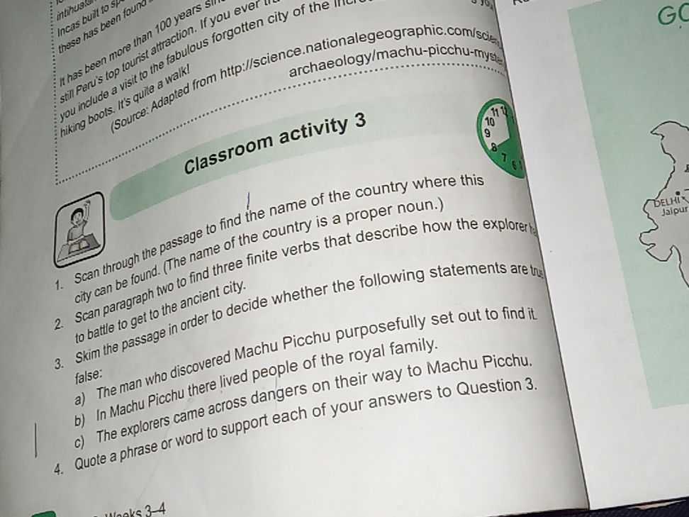 1. Scan through the passage to find the name | StudyX
