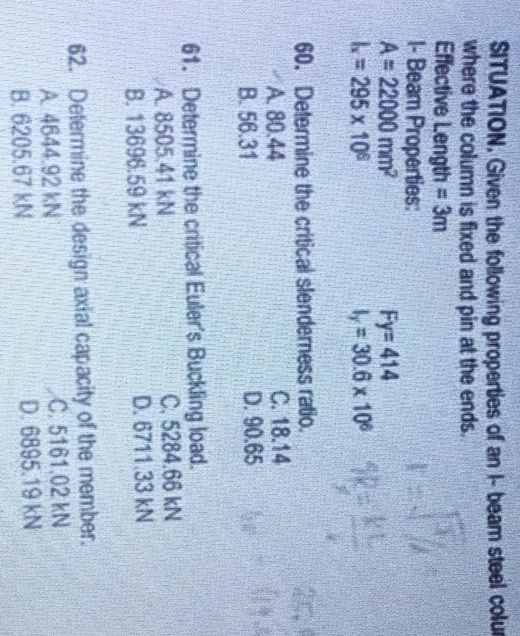 SITUATION. Given the following properties of | StudyX