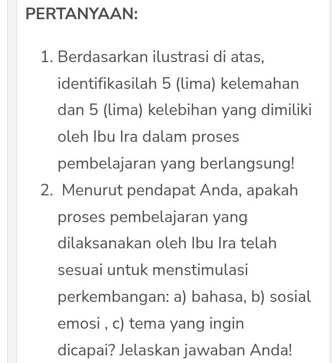 1. Berdasarkan ilustrasi di atas, | StudyX