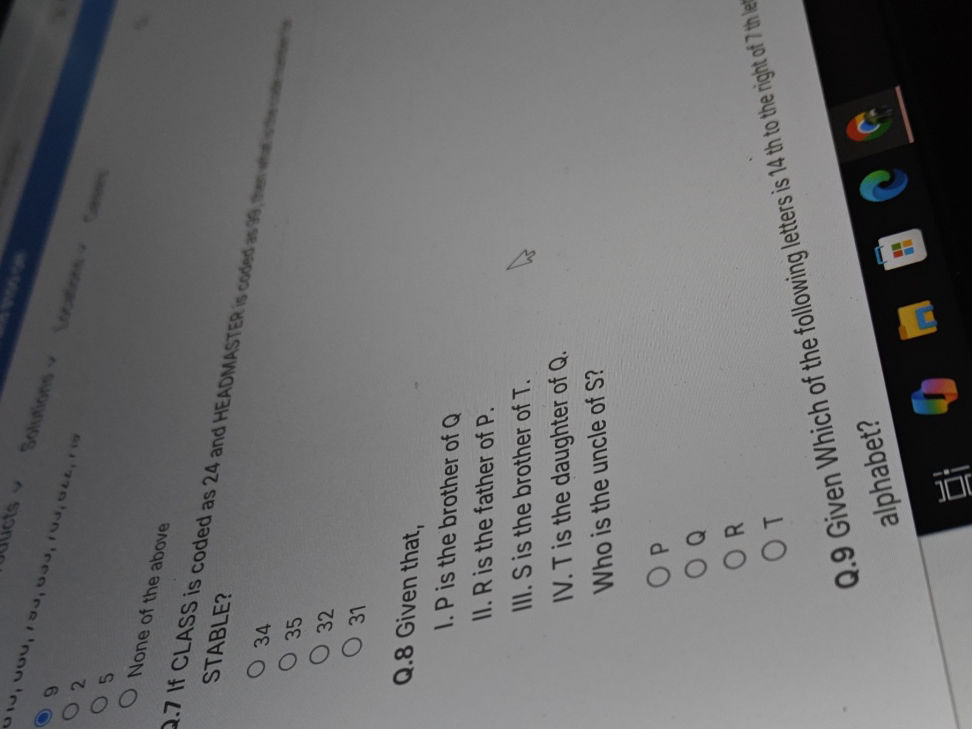 Q.7 If CLASS is coded as 24 and HEADMASTER | StudyX